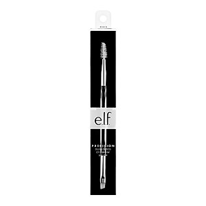 e.l.f. 85315 Precision Dual-Sided Eyebrow Brush, Synthetic