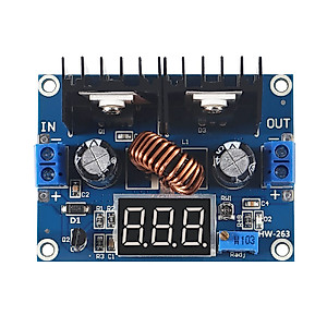 3Pcs XL4016 XL4016E1 Voltage Regulator Module DC 4-40V 8A Step-Down Regulator Buck Converter DC Digital PWM Adjustable DC-DC with LED Display