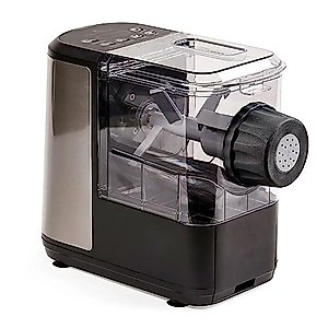 Emeril Lagasse Pasta & Beyond Electric Pasta and Noodle Maker Machine, 8 Pasta Shapes with Slow Juicer Attachment, Black