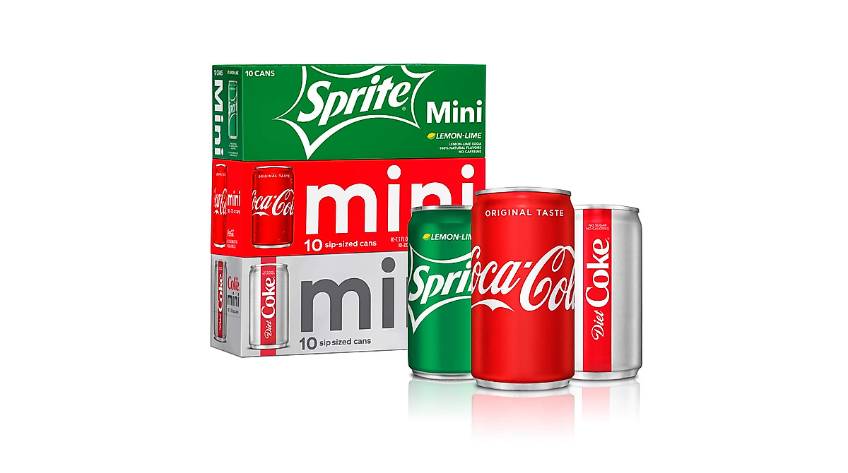 Coca-Cola Mini Can Variety Pack - 30 Cans