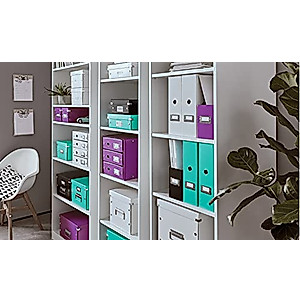 Leitz Large Storage Cube, Ice Blue, Click and Store Range, 61080051