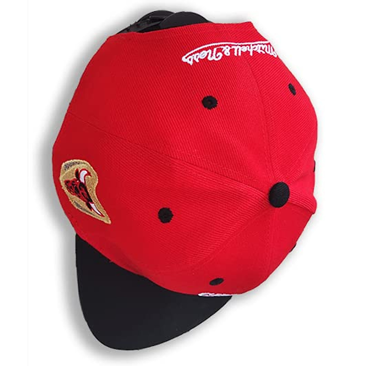 16 Pack Adhesive Hat Hooks For Wall,hat Hooks For Baseball Caps,Upgraded Hooks To Hang Keys/necklaces Wall Hat Rack For Cowboy Hat,No Drilling Stable Cap Organizer Hat Holder,Hat Organizer (black)