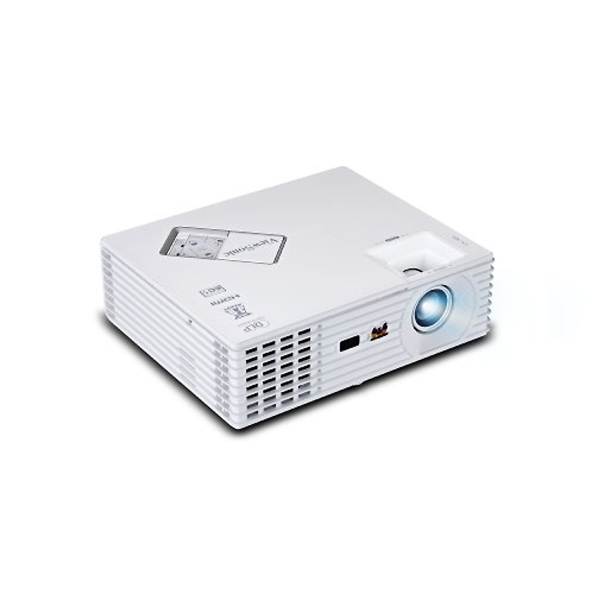 ViewSonic PJD5234L XGA DLP Projector, 3000 Lumens, 3D Blu-Ray w/HDMI, 120Hz, White
