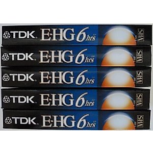 TDK Ultra Performance E-HG 6 hours t-120 (5 pack)