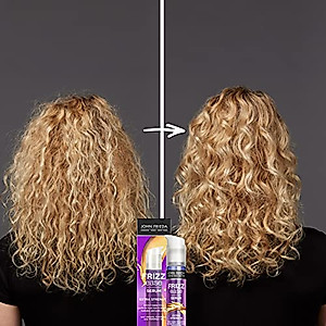 John Frieda Frizz Ease Extra Strength Hair Serum, Instantly Smooths for Healthy, Hydrated, Frizz-Free Hair, for Thick and Coarse Hair, with Argan, Coconut, and Moringa Oil for Heat Protection, 1.69 Oz