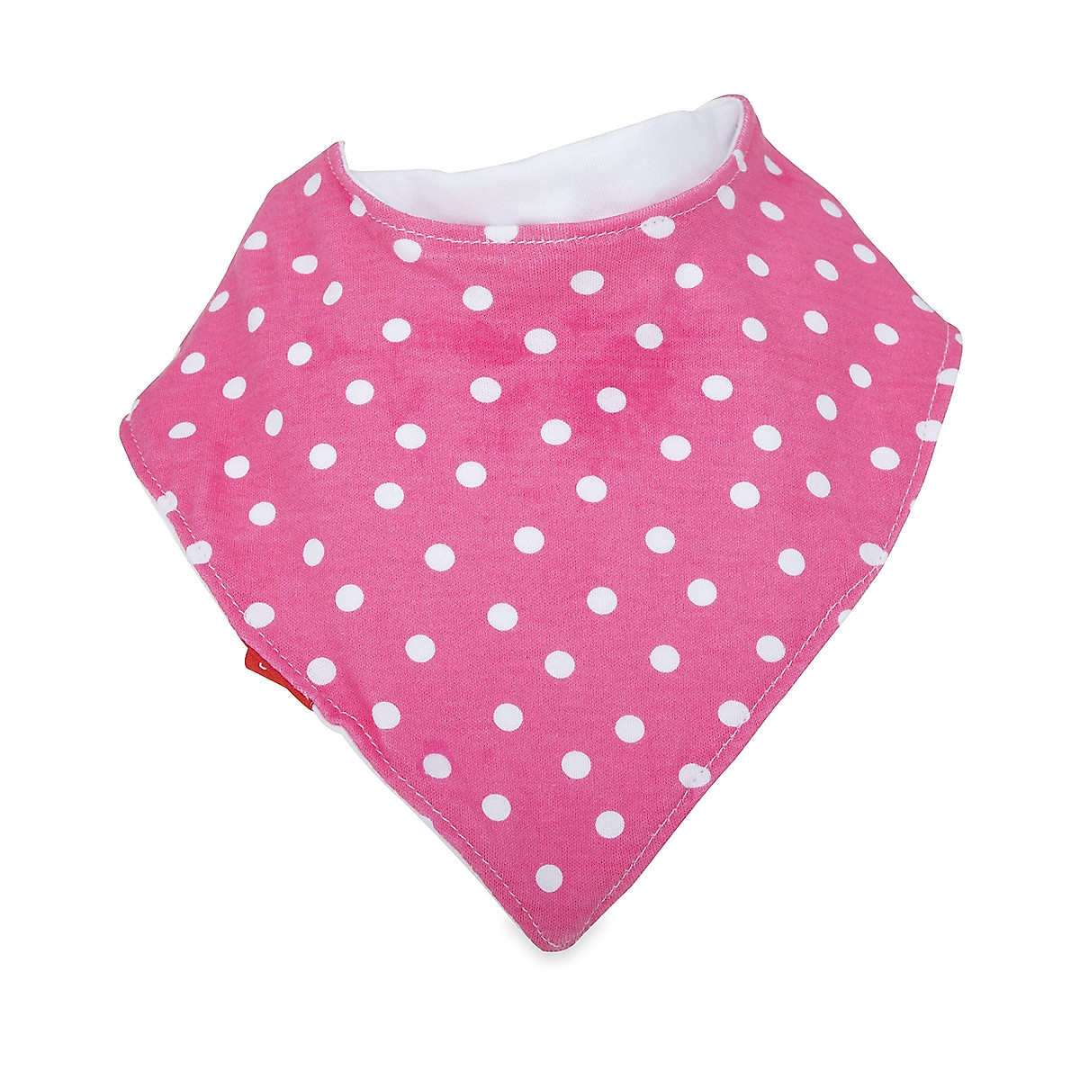 Nuby 2-pk Dribble Catcher Bandana bibs, Super Absorbent Drool Bib with Soft Comfort Neckline, Girl