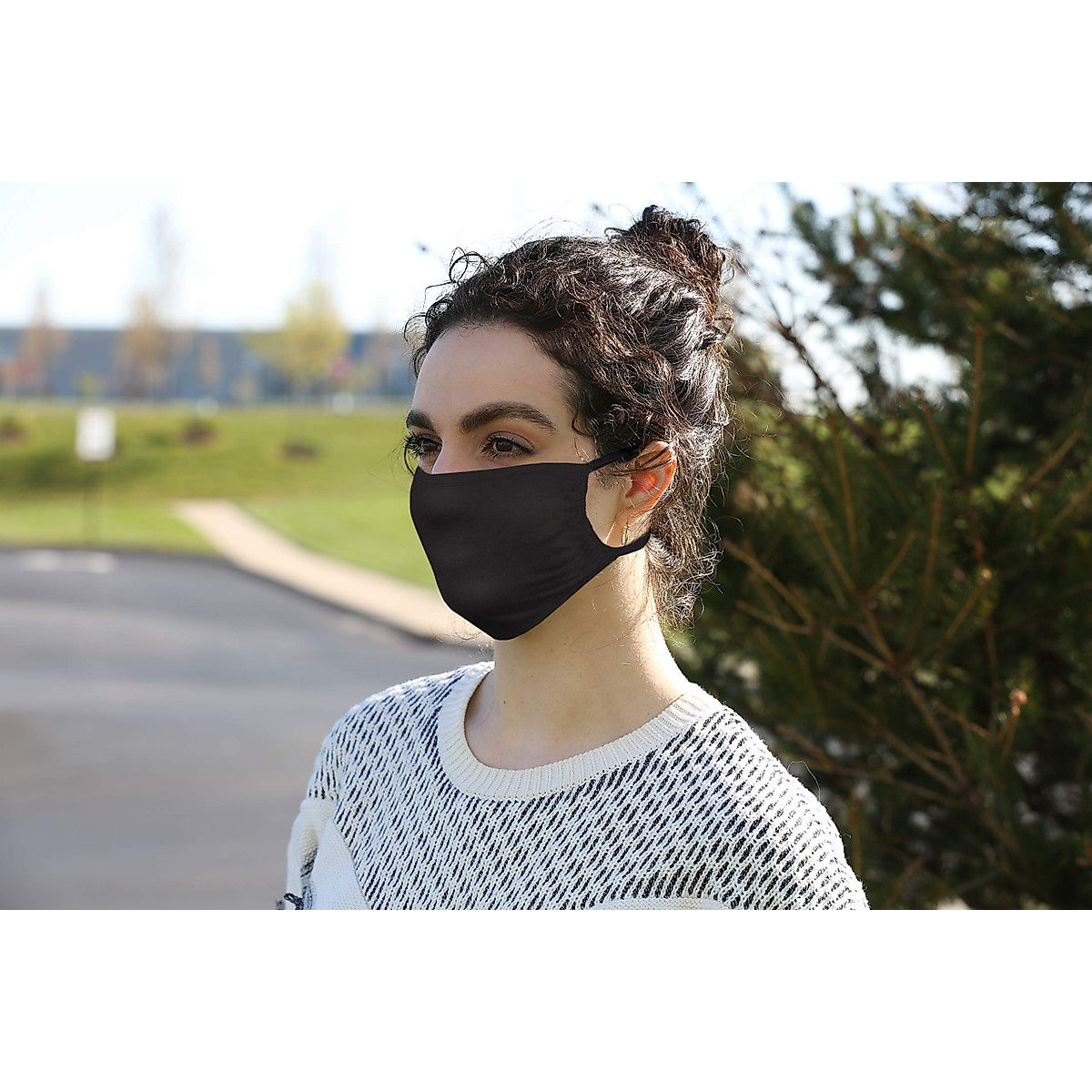 Hanes Reusable Cotton Face Mask 50 Count (Pack of 1)