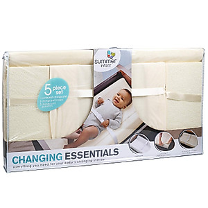 Summer Infant 5 Piece Changing Essentials Set - Ecru