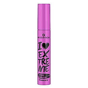 essence | I Love Extreme Volume Mascara Crazy Volume | Paraben Free | Cruelty Free | Black (Pack of 1, Crazy Volume)