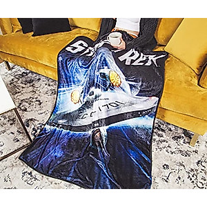 Star Trek: The Original Series USS Enterprise Plush Throw Blanket | Soft Fleece Blanket Cover, Cozy Sherpa Wrap For Sofa And Bed, Home Decor Room Essentials | Gifts And Collectibles | 45 x 60 Inches