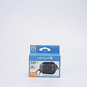 Catalyst Total Protection Case for AirPods Pro 2nd Generation Case - Waterproof, and Shockproof Rugged Full Body Case for AirPods Pro 1 and AirPods Pro 2, Secure Locking System Case with Carabiner