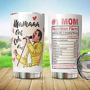 Kozmoz Inspire Gifts for best mom ever -from daughter son- happy birthday, mother's day-Christmas gift for mom-Mama Ooh Tumbler 2oz