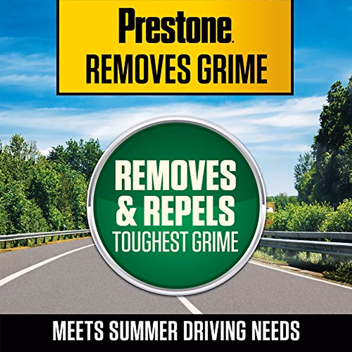 Prestone Bug Wash Windshield Washer Fluid, 1 Gallon