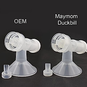 Maymom Pump Valve Compatible with Ameda MYA Joy, Purely Yours Pumps; 2 Count Duckbills to Replace Ameda Pump Valves; Retail Packaging Factory Sealed