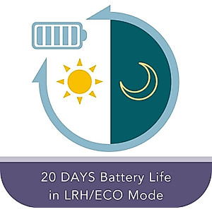 LeReve Low EMF 5" HD Baby Monitor with 2 Cameras, Auto Noise Reduction, Smart Baby Cry Detection, No WiFi, 20 Days Battery Life, 2-Way Talk, Lull + LeReve Twist Mount for LeReve LRX-5 & 52