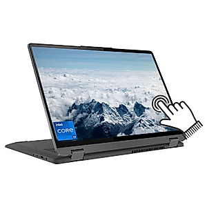 Lenovo Newest IdaePad Flex 5 16" 2-in-1 Laptop, 2.5K Touchscreen, Intel Core i7-1255U(> i7-1165G7), 16GB RAM, 1TB NVMe SSD, Backlit Keyboard, Fingerprint, WIFi6, Thunderbolt 4, Win 11,CUE Accessories