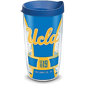 Tervis Made in USA Double Walled University of California Los Angeles UCLA Bruins Insulated Tumbler Cup Keeps Drinks Cold & Hot, 16oz, Spirit