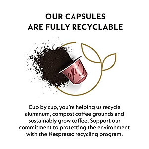 Nespresso Capsules OriginalLine, Colombia Master Origin, Medium Roast Coffee, 50 Count Coffee Pods, Brews 1.35 Ounce (ORIGINAL LINE ONLY)
