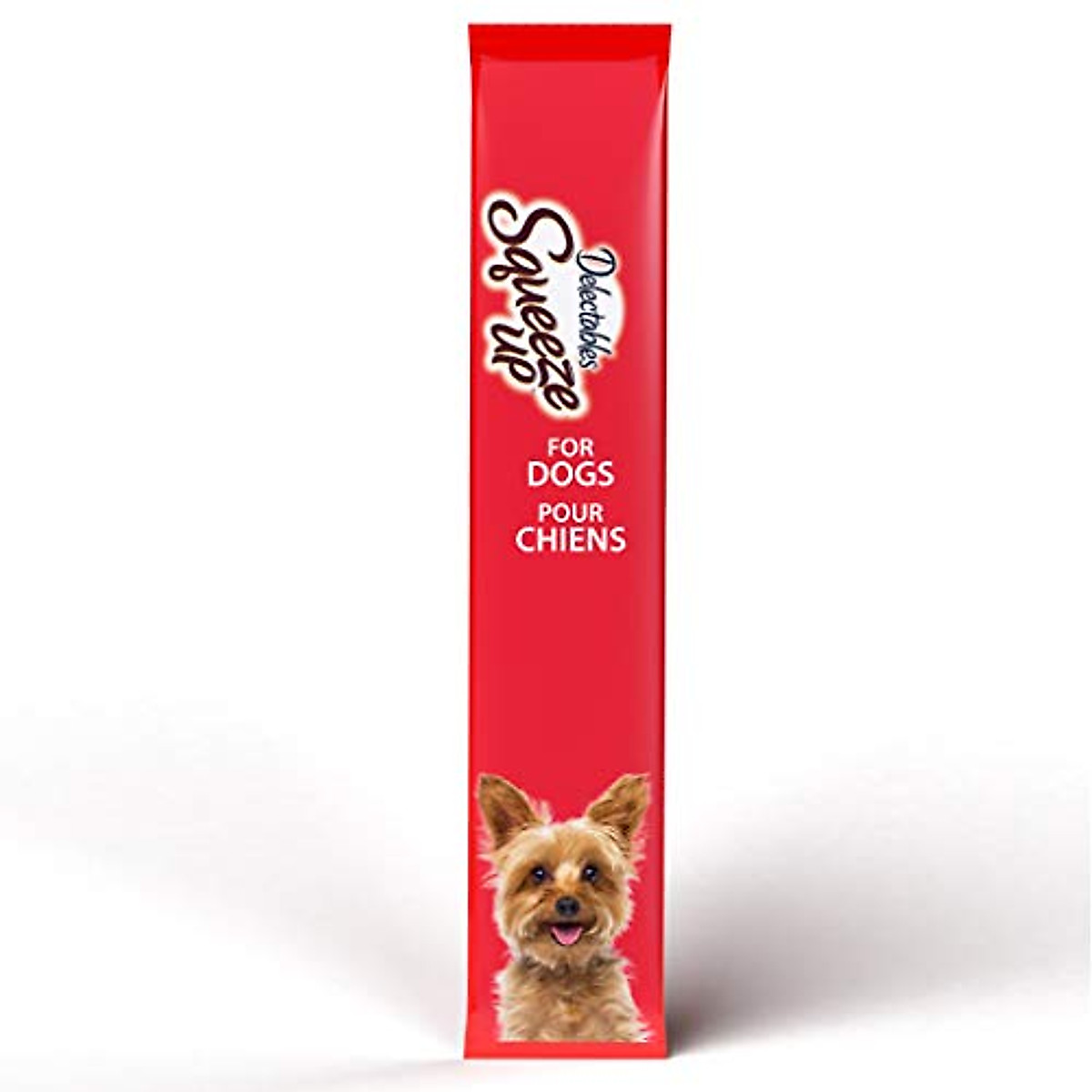 Hartz Delectables Squeeze Up Chicken Dog Lickable Treats, 32 Dog Treat Tubes