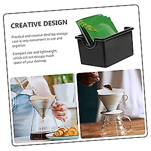 Tea Storage Coffee Pod Storage Box Coffee Tea Bags Candy Container Plastic Containers Socks Storage Box Tea Holder Organizer Tea Bag Box Desktop Tea Bag Box Office Tea Bag Box