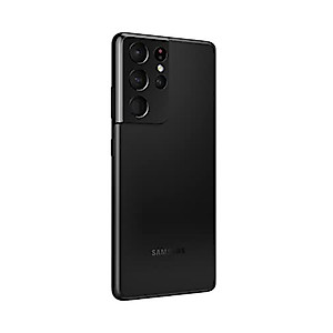 SAMSUNG Galaxy S21 Ultra 5G, 128GB, Phantom Black - Unlocked (Renewed Premium)