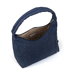 Sakroots Womens Eco-twill Atlas Hobo in REPREVE Eco Twill, Quilted Navy Spirit Desert, One Size US