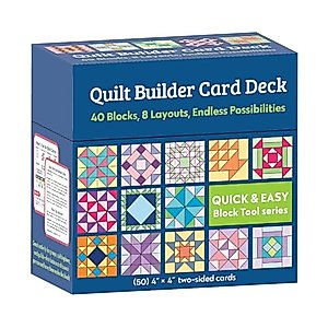 Quilt Builder Card Deck: 40 Block, 6 Layouts, Endless Possibilities