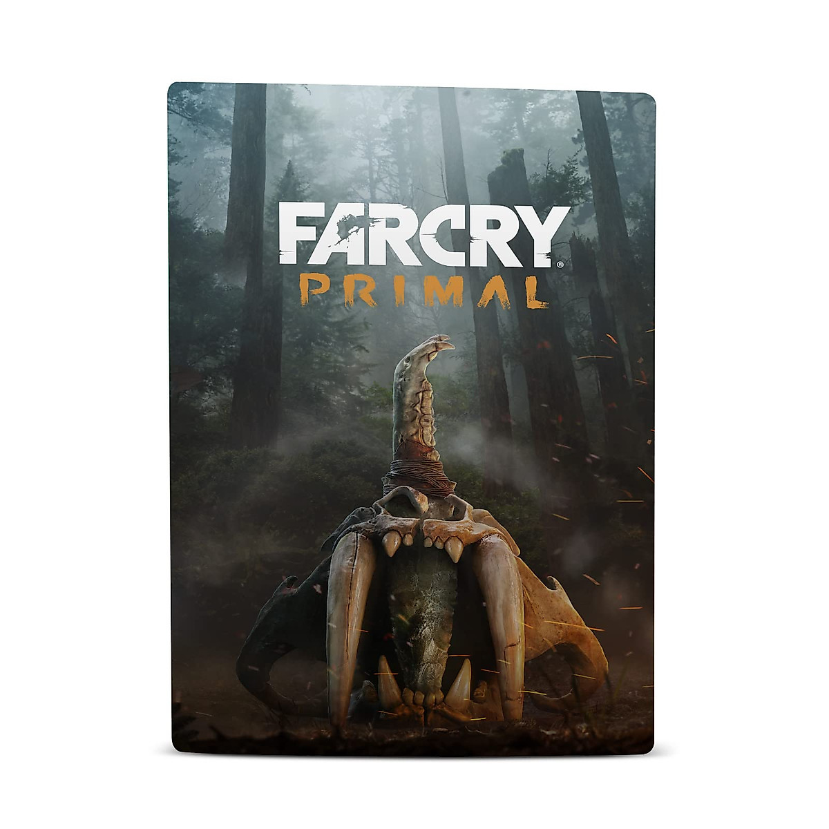 Head Case Designs Officially Licensed Far Cry Skull II Primal Key Art Vinyl Faceplate Sticker Gaming Skin Decal Cover Compatible With Sony PlayStation 5 PS5 Digital Edition Console