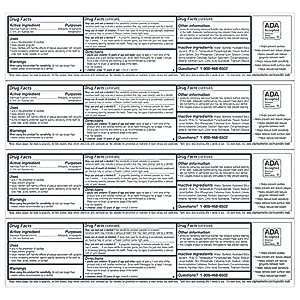 Colgate Total Whitening Toothpaste, 10 Benefits, No Trade-Offs, Freshens Breath, Whitens Teeth and Provides Sensitivity Relief, Mint Flavor, 4 Pack, 5.1 Oz Tubes