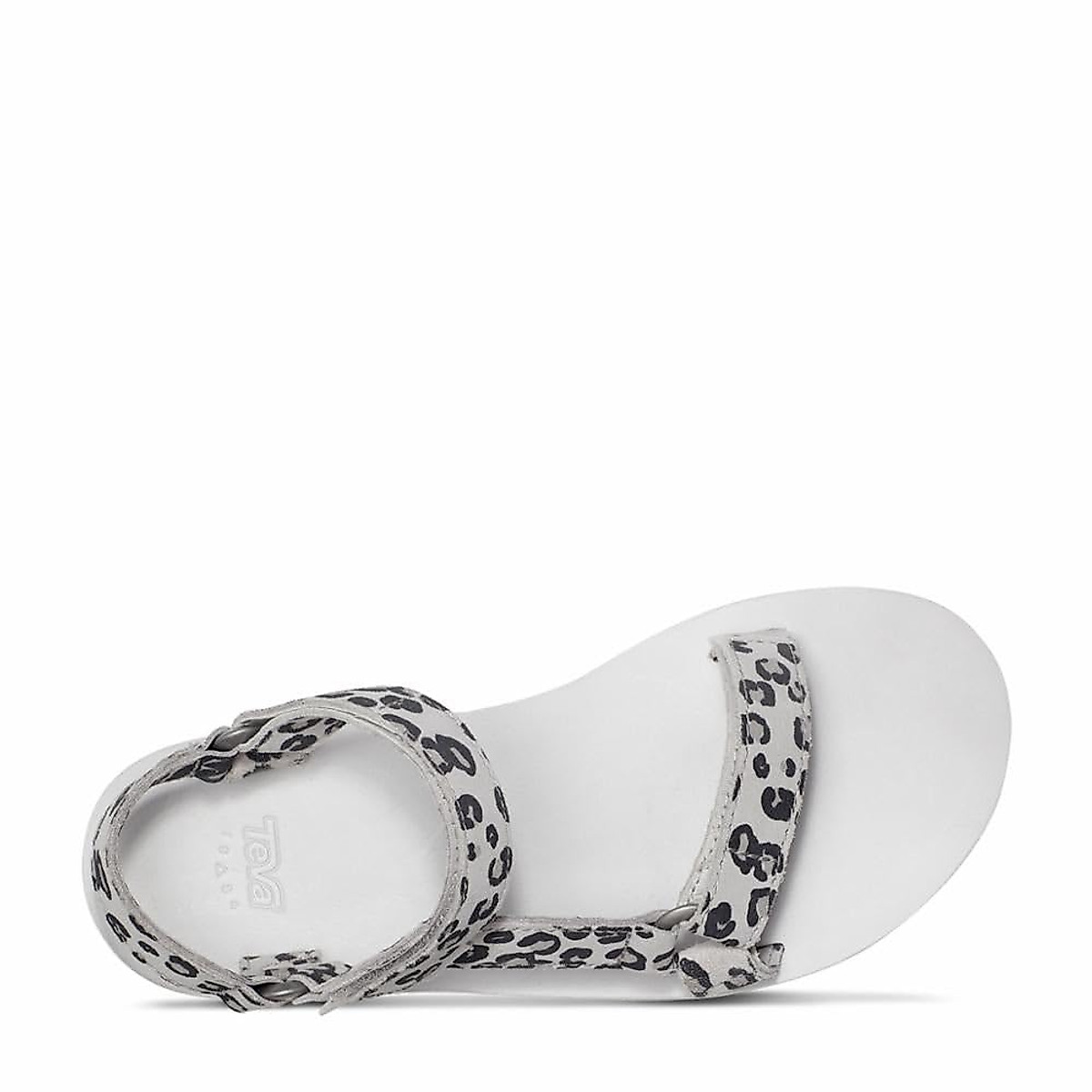 Teva New Women's Midform Universal Sandal Leopard White 10