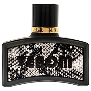 NU Parfums Black is Black Venom Pour Homme Eau De Toilette Spray, 3.4 Ounce
