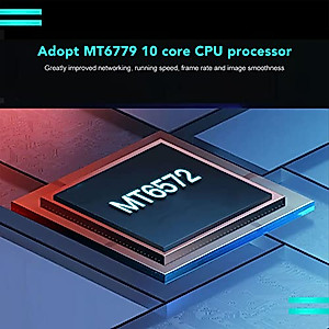 Zunate 6.1 Inch HD Full Screen Dual SIM Unlocked Smartphone, 5MP 8MP Camera RAM 3GB ROM 32GB Screen Facial Recognition Mobile Phone for Android(Black)