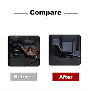 TopDall Door Arm Protection Cover Stopper Buckle Cap Anti-Rust Interior Accessories Compatible for Ford Mustang 2015-2021