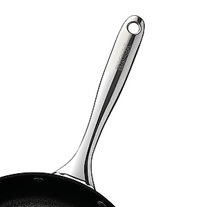 Starfrit 034723-002-0000 The Rock 11-inch Deep Diamond Fry Pan, Black