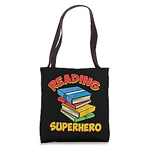 Reading Superhero I Reading Is My Superpower Tote Bag