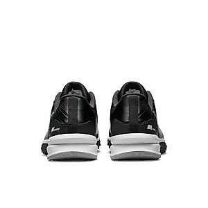 Nike mens Alpha Huarache Varsity 4 Baseball Turf nkDJ6518 Shoes, Black | Gray, 10