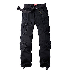 XNMAYA Cargo Pants for Women, Military Army Camo Combat Trousers,Work Camping Hiking Casual Pants with Pockets