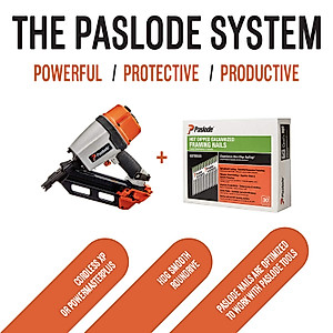 Paslode, Framing Nails, 650383, HDG 30 Degree Round Head, 2 3/8 inch x .113 Gauge 2,000 per Box