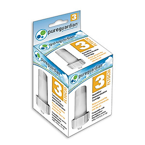 PureGuardian Humidifier Demineralization Filter, Number 3 Cartridge, Prevents Release of Minerals, Lasts 500 Hours, White, FLTDC30