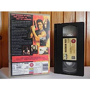 Maximum Risk - Columbia - Action - Ex-Rental - Van Damme - Large Box - Pal VHS