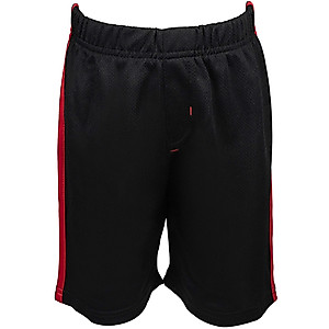 Marvel Spider-Man Little Boys Athletic Pullover T-Shirt Mesh Shorts Outfit Set 5