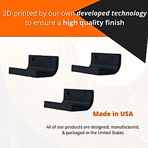 3D Lasers Lab Vinyl Record Shelf Wall Mount-10-Pack | Floating Shelf Holder Display Rack | Album Art Gallery | Daily LP Hanger for Home, Apartment, & Office (Black, 10-Record)