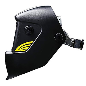 DEKOPRO Welding Helmet Solar Powered Auto Darkening Hood with Adjustable Shade Range 4/9-13 for Mig Tig Arc Welder Mask Black