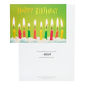 DaySpring - Inspirational Boxed Cards - Birthday - Cupcakes - 62991,Multi Color