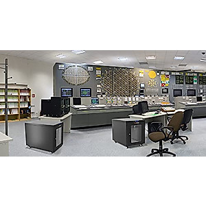 Soundproof Server Rack Quiet - Acoustic Sound Proof Server Cabinet - Up to 36% Noise Reduction - Locking Server Enclosure - Silent Networking Cabinet - Noise Sound Dampening Box (15U)