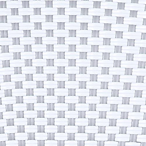 Flash Furniture Lourdes Commercial Grade Bistro Counter Height Stool, Stackable Indoor/Outdoor Dining Stool, 26" High, White/Gray and Bamboo Finish, Set of 2