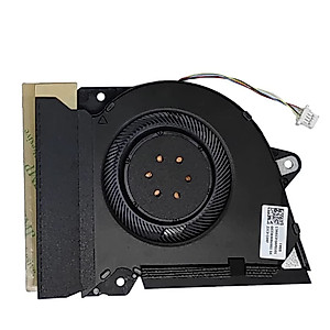 ZHAWULEEFB Replacement New Laptop CPU+GPU Cooling Fan for ASUS Rog Zephyrus G14 GA401I GA401IV ‎GA401IH-BR7N2BL Series DFSCK22115181H FMBC DFSCK22105182H FMBB DC12V 1A Fan