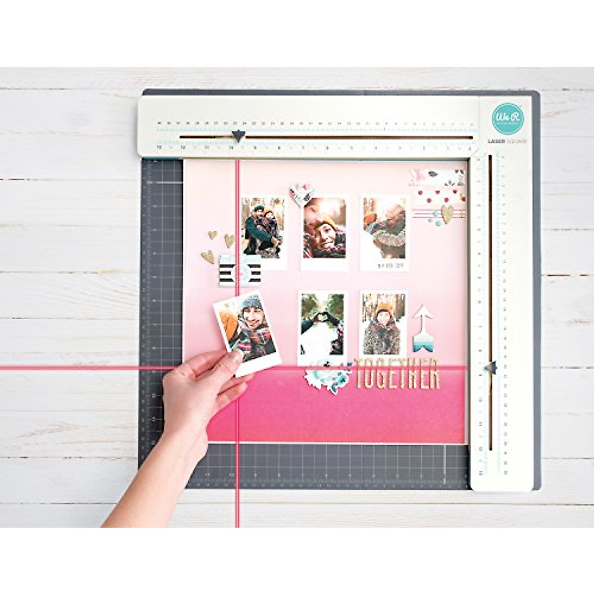 WR Tool Laser Square and Mat