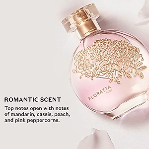 O Boticário Floratta Rose Eau de Toilette, Long-Lasting Floral Rose Fragrance Perfume for Women, 2.5 Ounce