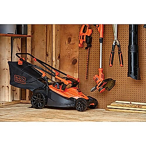 BLACK+DECKER Electric Lawn Mower, 10-Amp, Corded (BEMW472BH)